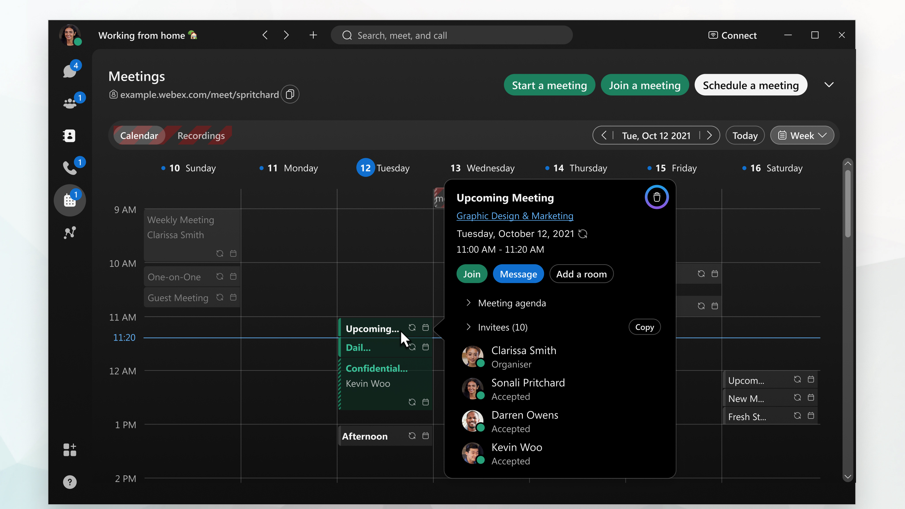 Webex App Cancel A Meeting That You Scheduled